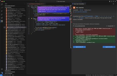 Improving The Uiux Of The Snyk Vs Code Extension Snyk