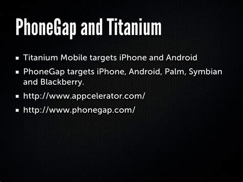 Mobile Web Development