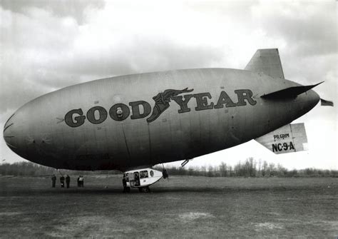 Goodyear Blimp Flies Over Austin During Sxsw