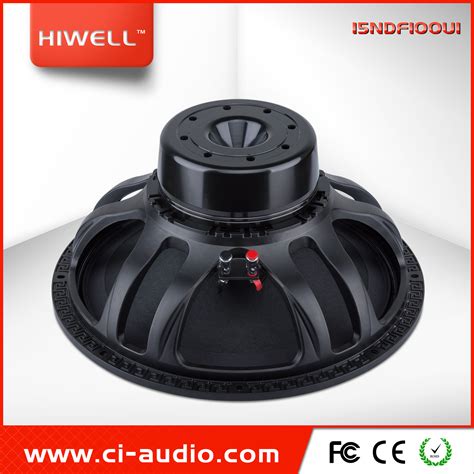 professional audio 15 neodymium powered speaker 1400w line array