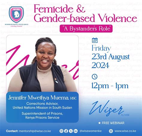Wisewebinar Genderbasedviolence Femicide Bystandersrole