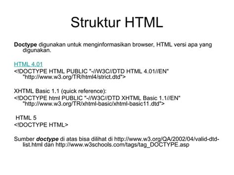 01 Dasar Dasar Html Ppt