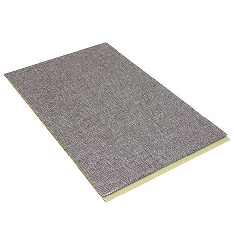 Decorative Plastic Wall Panels Grey Fabric Pvc Wall Covering