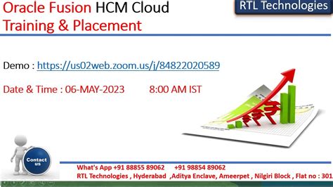 Oracle Fusion Hcm Training Next Batch Syllabus Demo Link Date