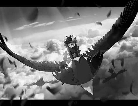 Honchkrow And Yorra Villeneuve Original And 1 More Drawn By Nyantcha