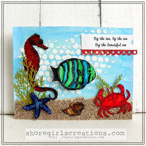 Shoregirl S Creations Adding Texture And Dimension