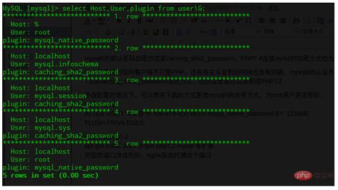 detailed explanation of php7 4 and mysql8 certification issues php7 php cn