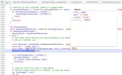 Error Resurrection Of An Old Eperm Operation Not Permitted Lstat