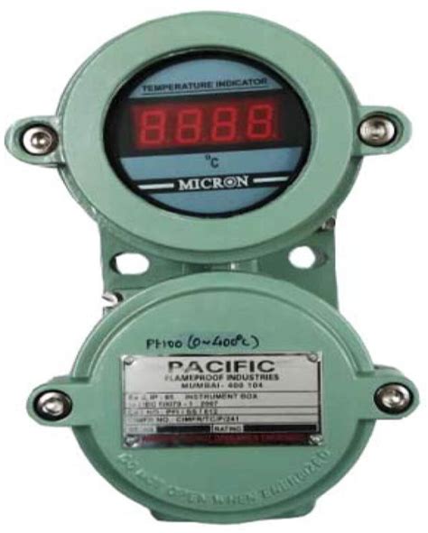Micron Flameproof Temperature Indicator Measuring Instruments Your