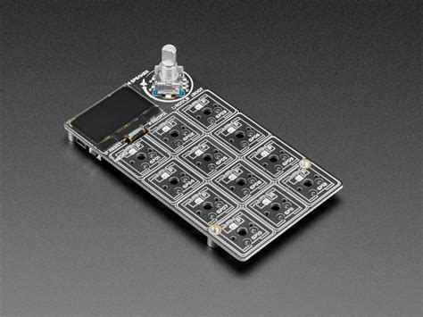 Adafruit Macropad Rp2040 Bare Bones 3x4 Keys Encoder Oled Id