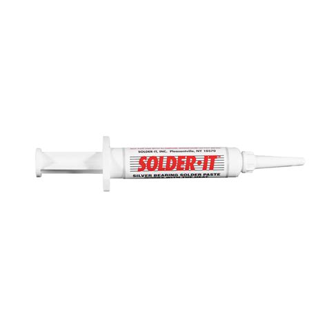 Solder It Silver Solder Paste With Flux 5 2 Gram Syringe Non Toxic Sp 7