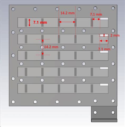 Interior Of The Feeding Waveguide Download Scientific Diagram