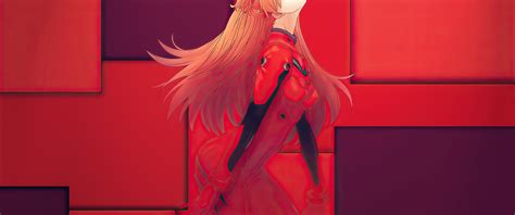 3440x1440 Asuka Langley Sohryu Neon Genesis Evangelion 4k Ultrawide
