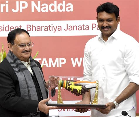 Bjp President Releases Commemorative Stamp On 200 Years Of Indian