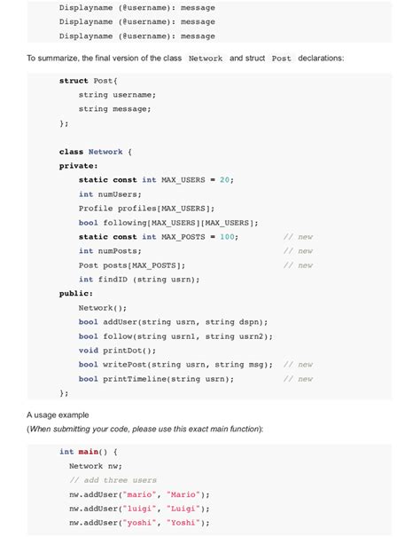 Write A C Program Following The Instructions Below
