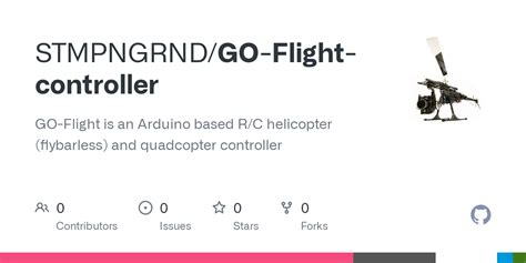 GitHub STMPNGRND GO Flight Controller GO Flight Is An Arduino Based R C Helicopter