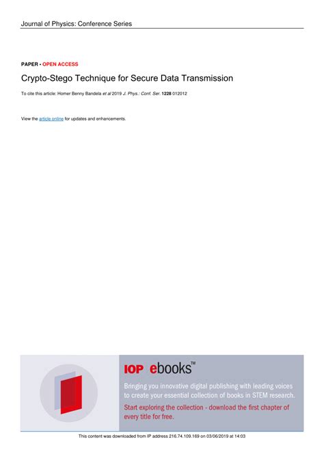 pdf crypto stego technique for secure data transmission