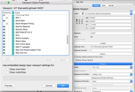 section viewport fill not showing troubleshooting vectorworks