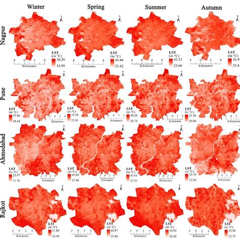 Spatial And Seasonal Variation Of Ndvi Download Scientific Diagram