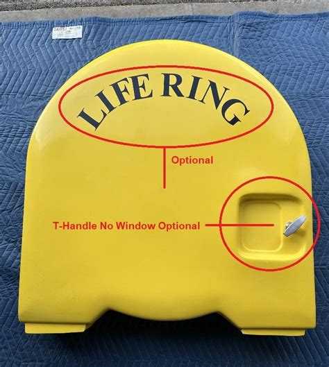 Life Ring Cabinets — Marina Dock Parts