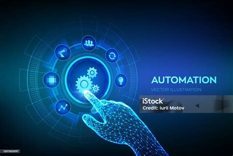 자동화 소프트웨어 Iot 및 자동화 개념을 혁신으로 하여 기술 및 비즈니스 프로세스의 생산성을 향상시키고 있습니다 디지털