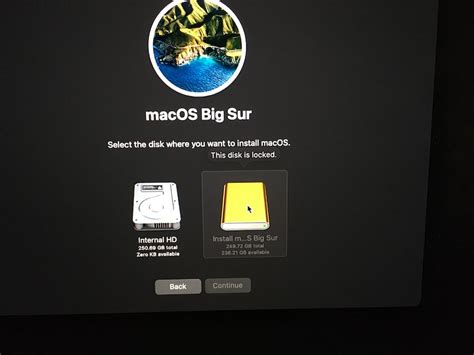 Macos Install Mac OS On External Drive Disk Locked Ask Different