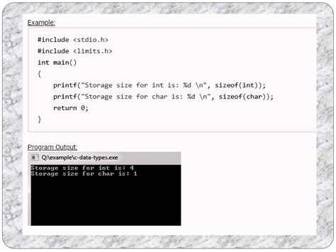 C Language Data Types Pptx