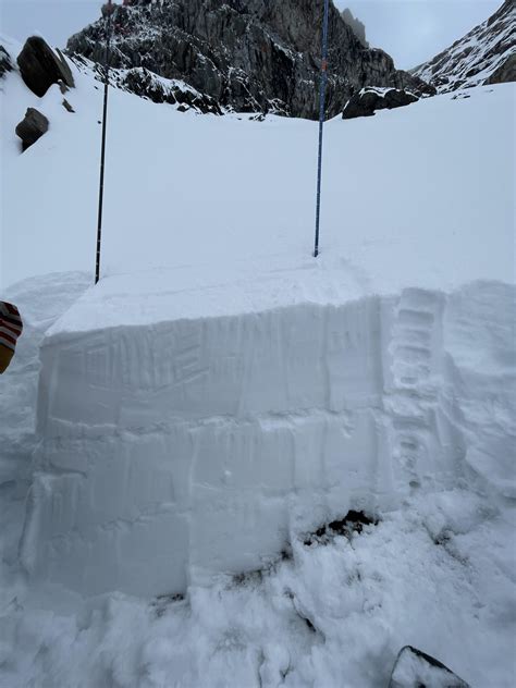 Three Storm Layers Present Up High Gallatin National Forest Avalanche