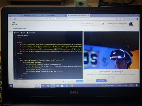 Gayathri Javidi On Linkedin Codingpractice5 Html Css Bootstrap