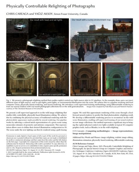 Intrinsic Image Decomposition Via Ordinal Shading Yağız Aksoy