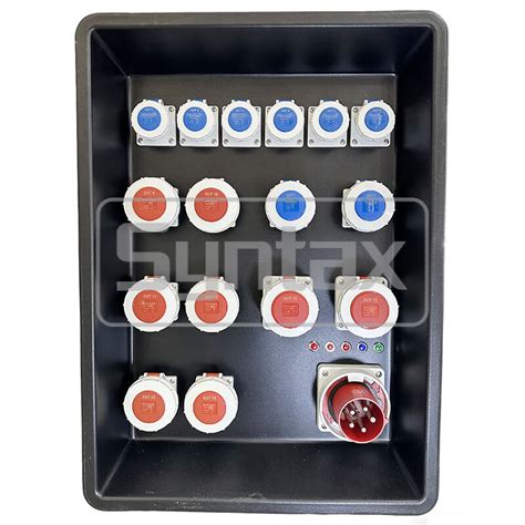 Syntax Md4 Three Phase 125amp Ip67 Waterproof Hdpe Portable Power