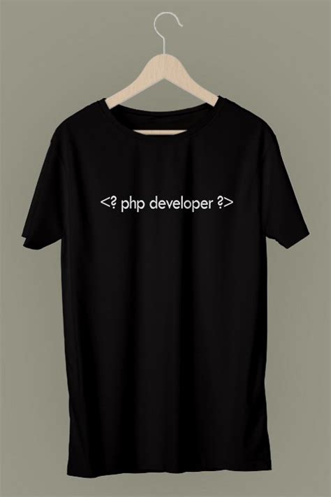 Php Developer Programmer Tshirt Merchshop