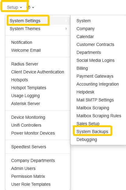 Setting Up Automated Backups DataTill