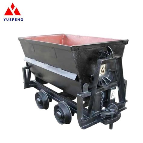 Mfcv075 6 Iron Coal Mining Ore Bucket Tipping Mine Cart Mine Cart