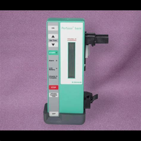 B Braun Perfusor Basic Avobus Medical Equipment