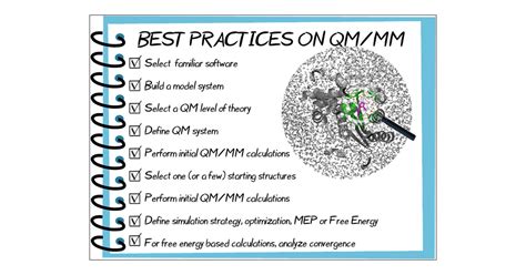 Best Practices On Qm Mm Simulations Of Biological Systems Journal Of Chemical Information And