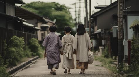 전통 기모노를 입은 세 명의 여성이 거리를 걷고 있습니다 건강이 좋지 않은 여성 3명 고화질 사진 사진 공장 배경 일러스트 및 사진 무료 다운로드 Pngtree