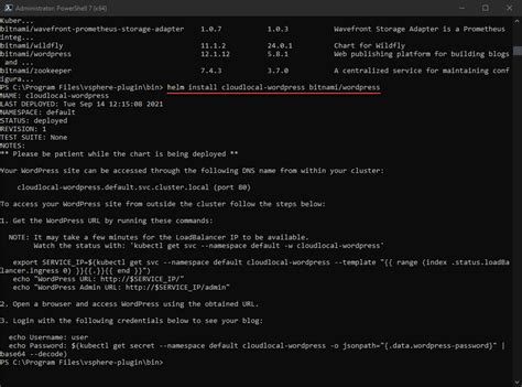 Install Applications In VSphere With Tanzu Kubernetes Using Helm