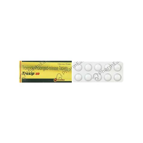 Buy Troxip Od 300 Mg Tablet 10 Online At Flat 18 Off Pharmeasy