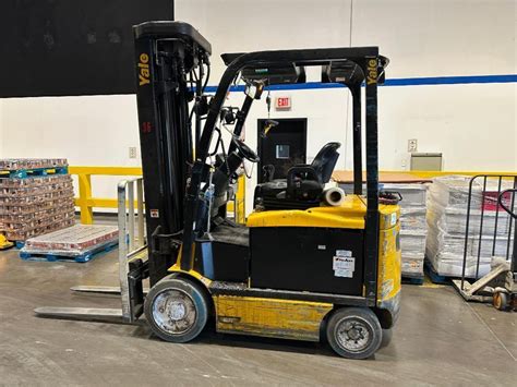 Yale 48 Volt Sit Down Forklift Model Erc060vgn48tq100 Sn A968n16254r