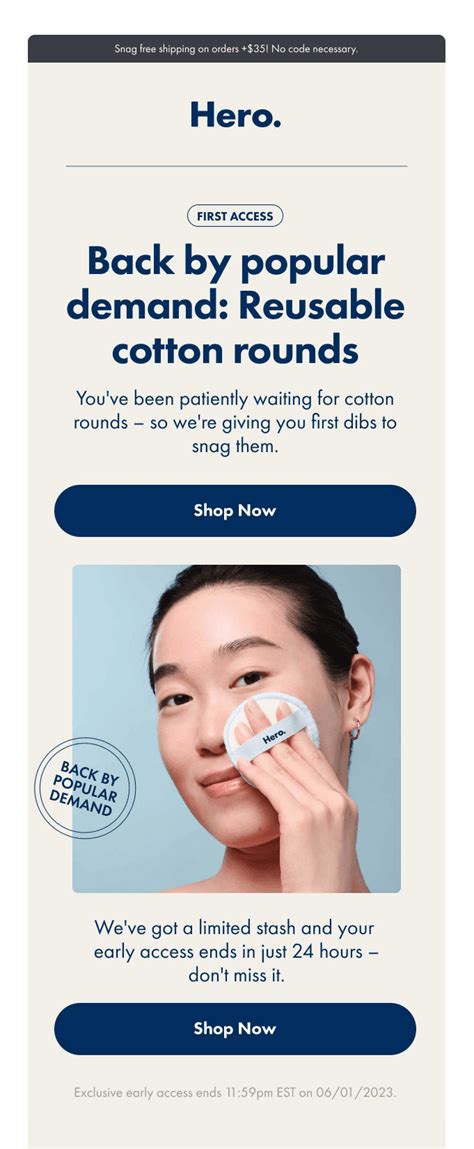 13 Exceptional Back In Stock Email Examples For Stellar Campaigns Smartrmail Email Marketing Blog