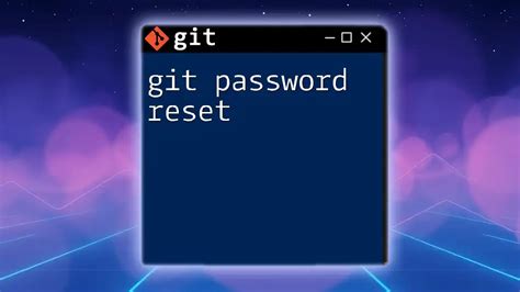 Mastering Git Pull Hard Reset A Quick Guide