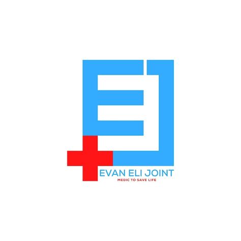 Logotipo De Letras Eej Vetor Premium