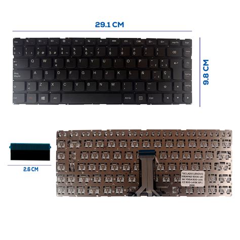 TECLADO LENOVO IDEAPAD S ISK YOGA ACZ ISK SP Compu Ahorro