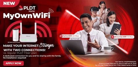 Pldt Announces The Myownwifi Fiber Add On Service Starts At Php Month