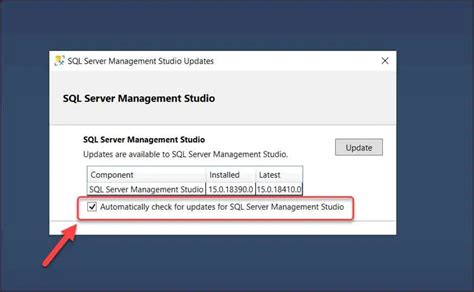 disable ssms automatic updates sql server 2 easy ways
