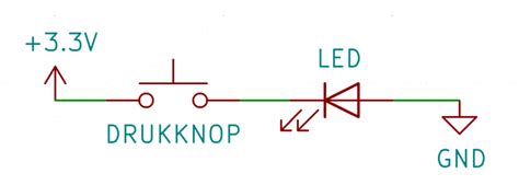 Component Drukknop Gebruiken In Een Circuit En Met De Arduino Junior IOT