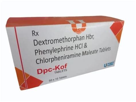 Tablet Dextromethorphan Hbr Phenylephrine Hcl At ₹ 600 Box In Ahmedabad