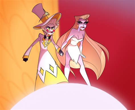 Lucifer And Lilith Hazbin Lilith Magne Alastor X Yn Fanart Fan Art