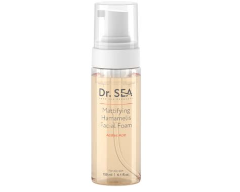Dr Sea Mattifying Hamamelis Foam სახის გამწმენდი ქაფი 150მლ